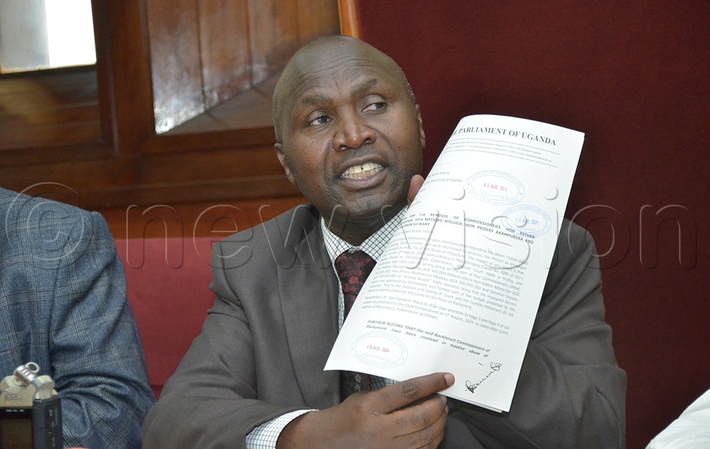 Defiant Ssekikubo challenges Speaker Among over absolved commissioners ...