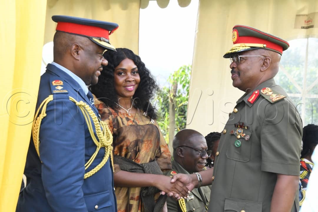 📷: UPDF pipping ceremony - New Vision Official