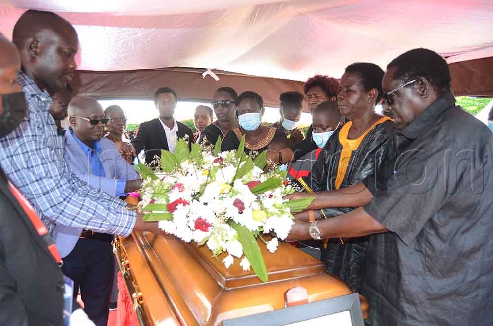 MUBS don Barbra Amule Atubo laid to rest - New Vision Official