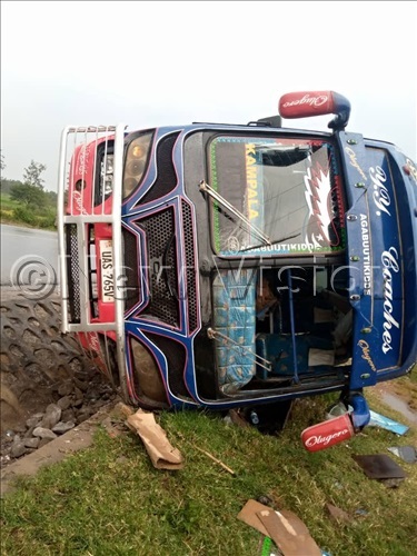 YY bus involved in accident, 29 survive - New Vision Official