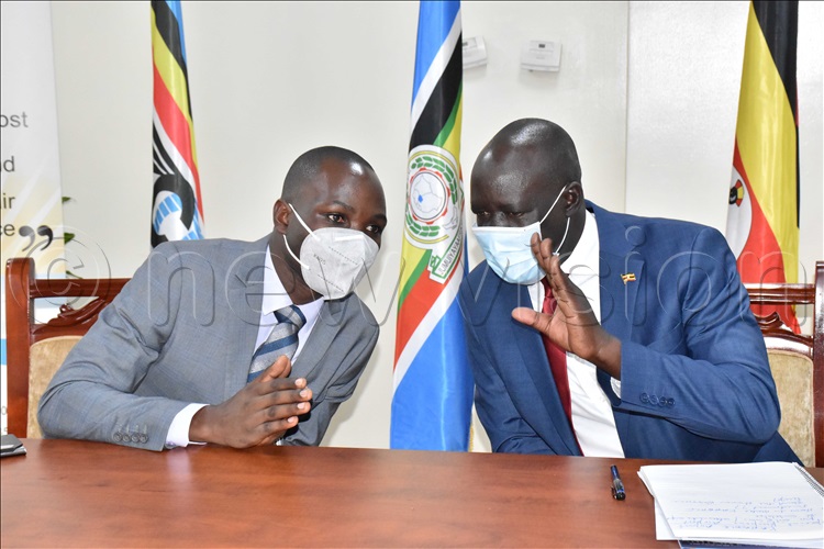 Minister Ecweru, Byamukama familiarise with airport operations - New ...