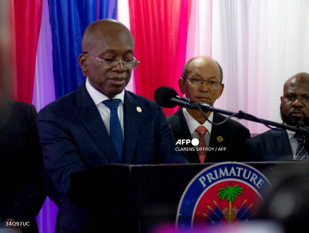 Haiti transitional council sworn in after months of violence - New Vision Official