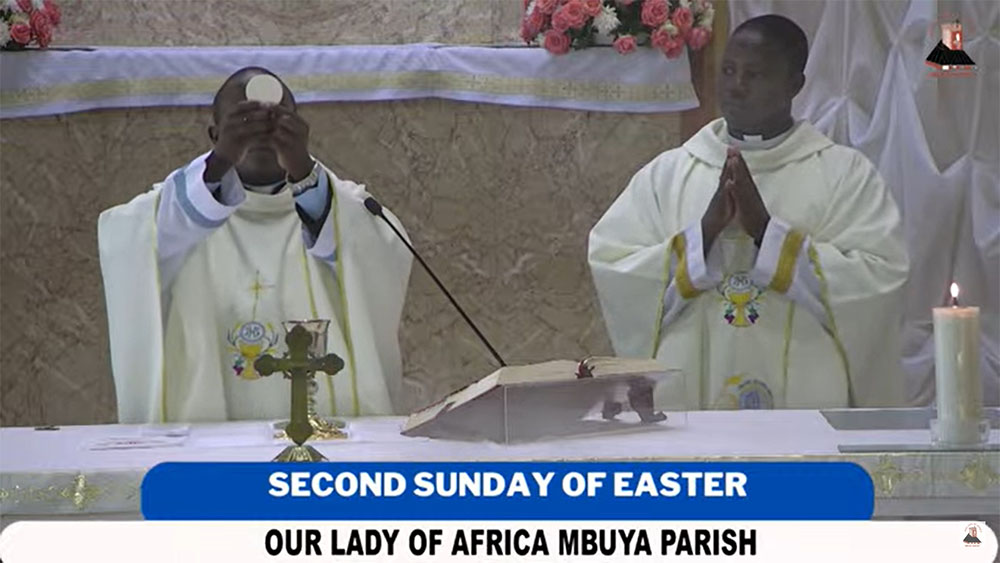 Online Church: @Our Lady of Africa Church Mbuya today, April 16, 2023 ...