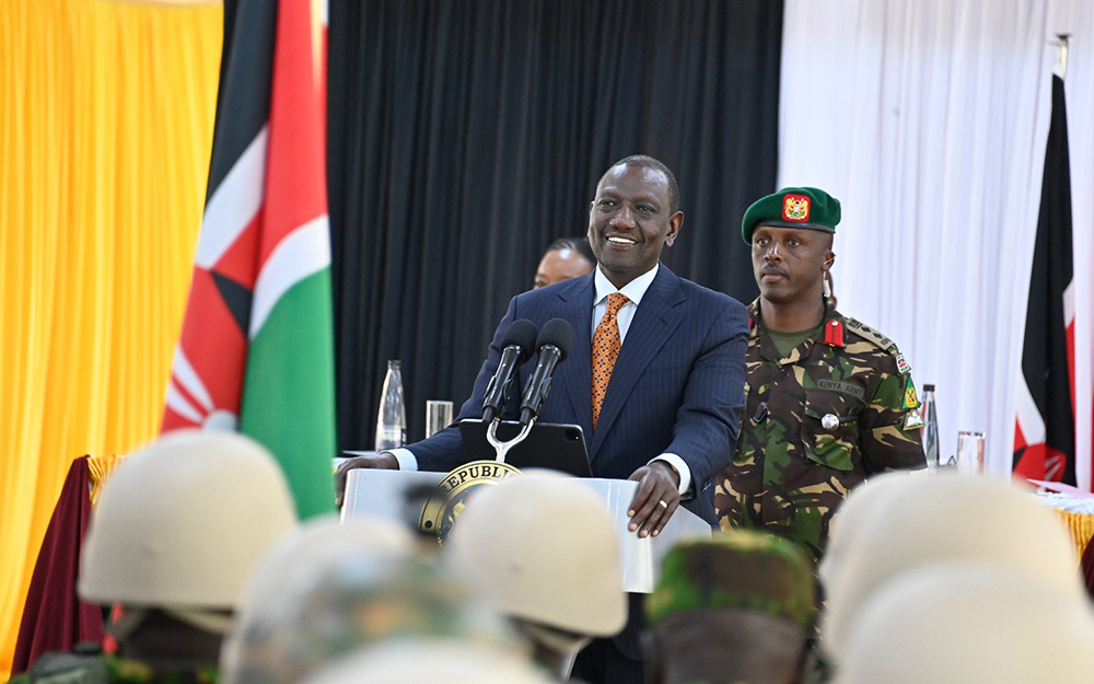 Kenya force leaves Nairobi to tackle gang violence in Haiti