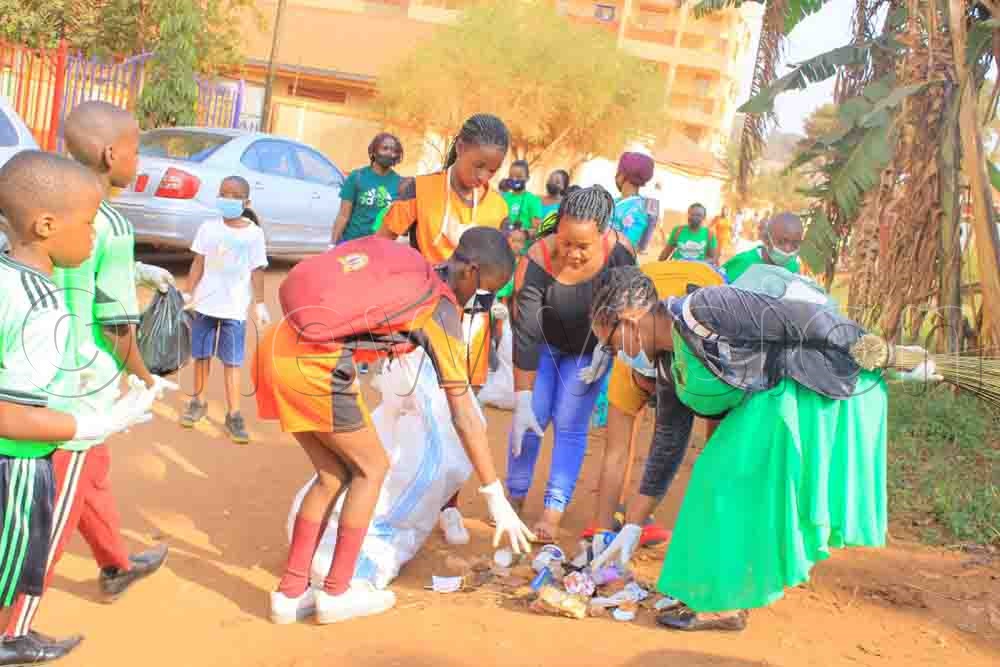 Gombe school into community cleanliness drive