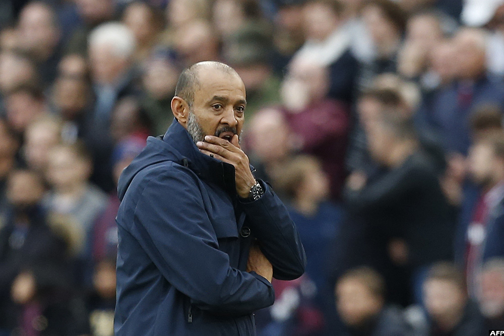 Sports: Tottenham sack manager Nuno after just four months i