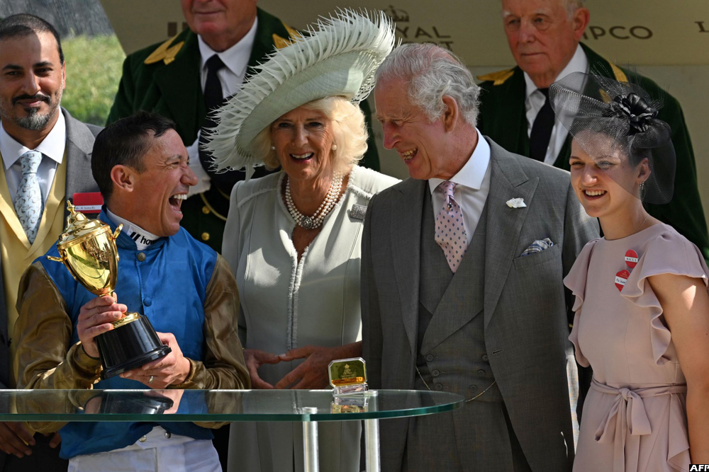King Charles and Queen Camilla celebrate first Royal Ascot winner - New ...