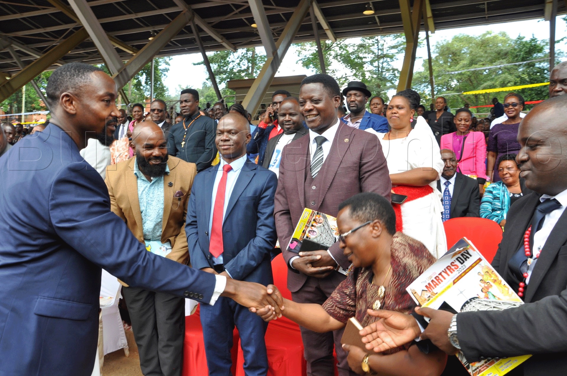 Kyabazinga wa Busoga William Gabula Nadiope IV alabiseeko mu