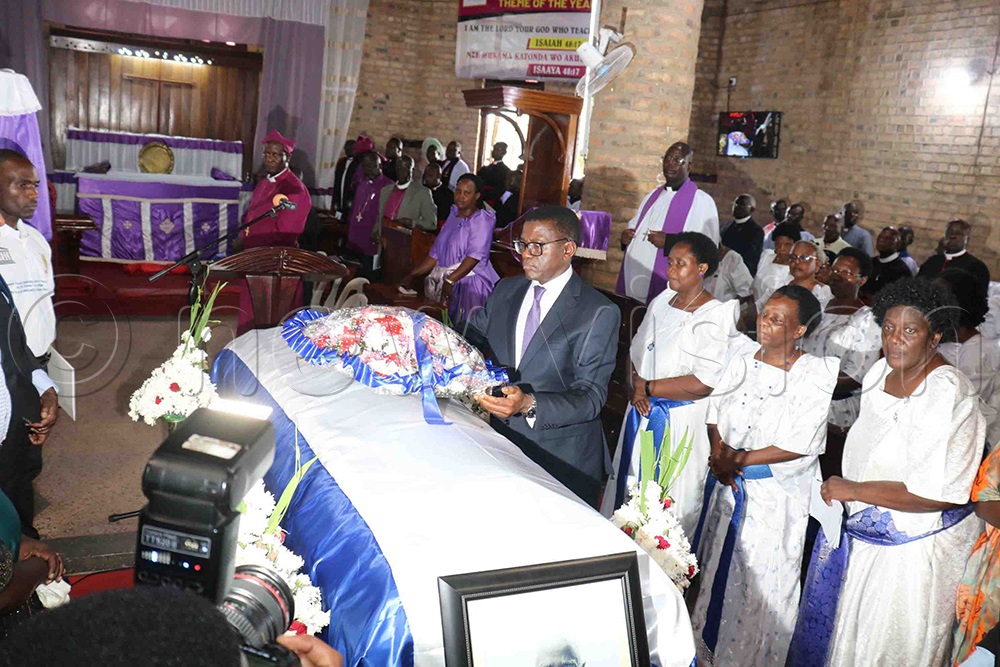 Bishop Senyimba laid to rest at Mukono Cathedral - New Vision Official