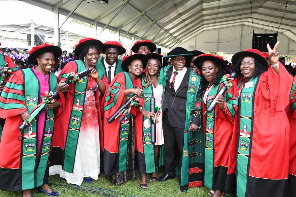 In Pictures: Day one of Makerere University's 72 graduation ceremony ...