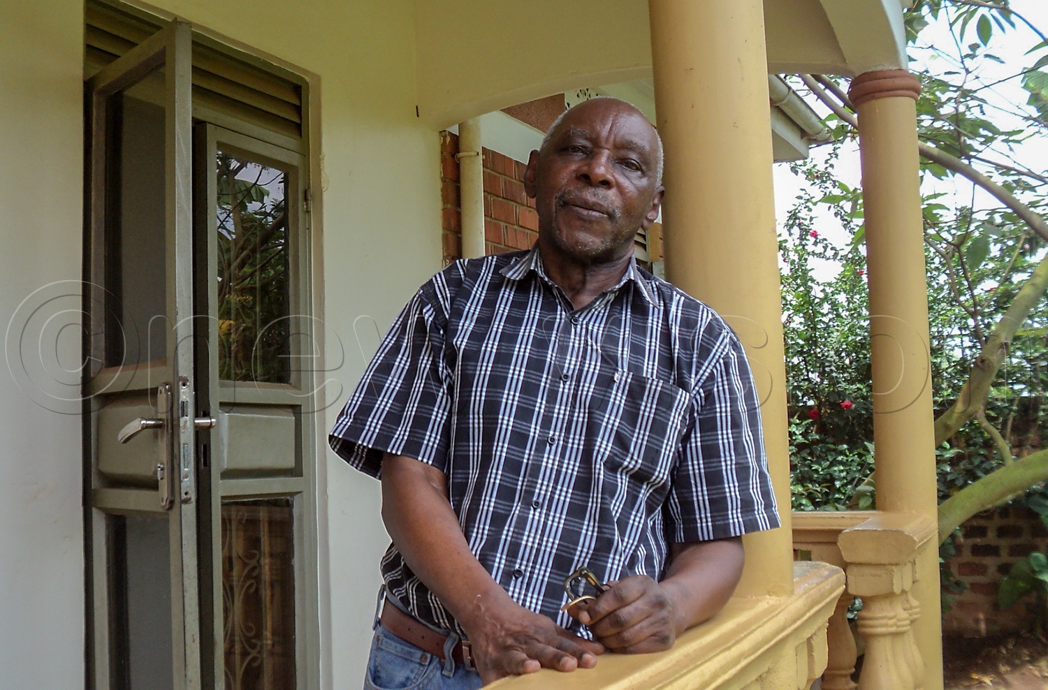 Prof Austin Bukenya proud of his modest retirement home - New Vision ...