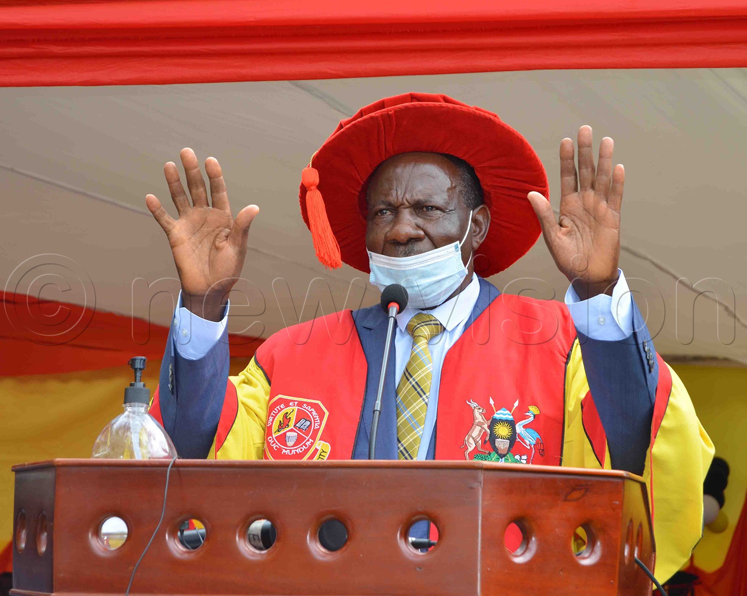 Kasaija tips UMU graduates on integrity - New Vision Official