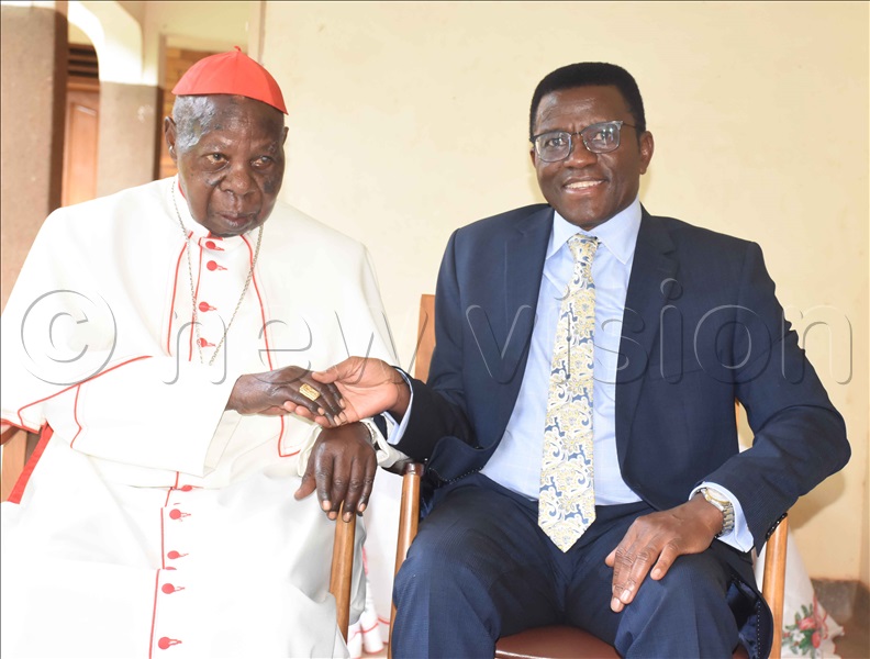 Kabaka congratulates His Eminence Wamala for 30 years as Cardinal - New ...