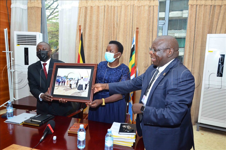 Minister Ogwang hands over office to Akello - New Vision Official