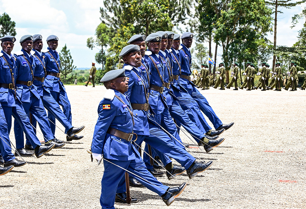 Museveni passes out 203 officer cadets at Uganda Military Academy ...