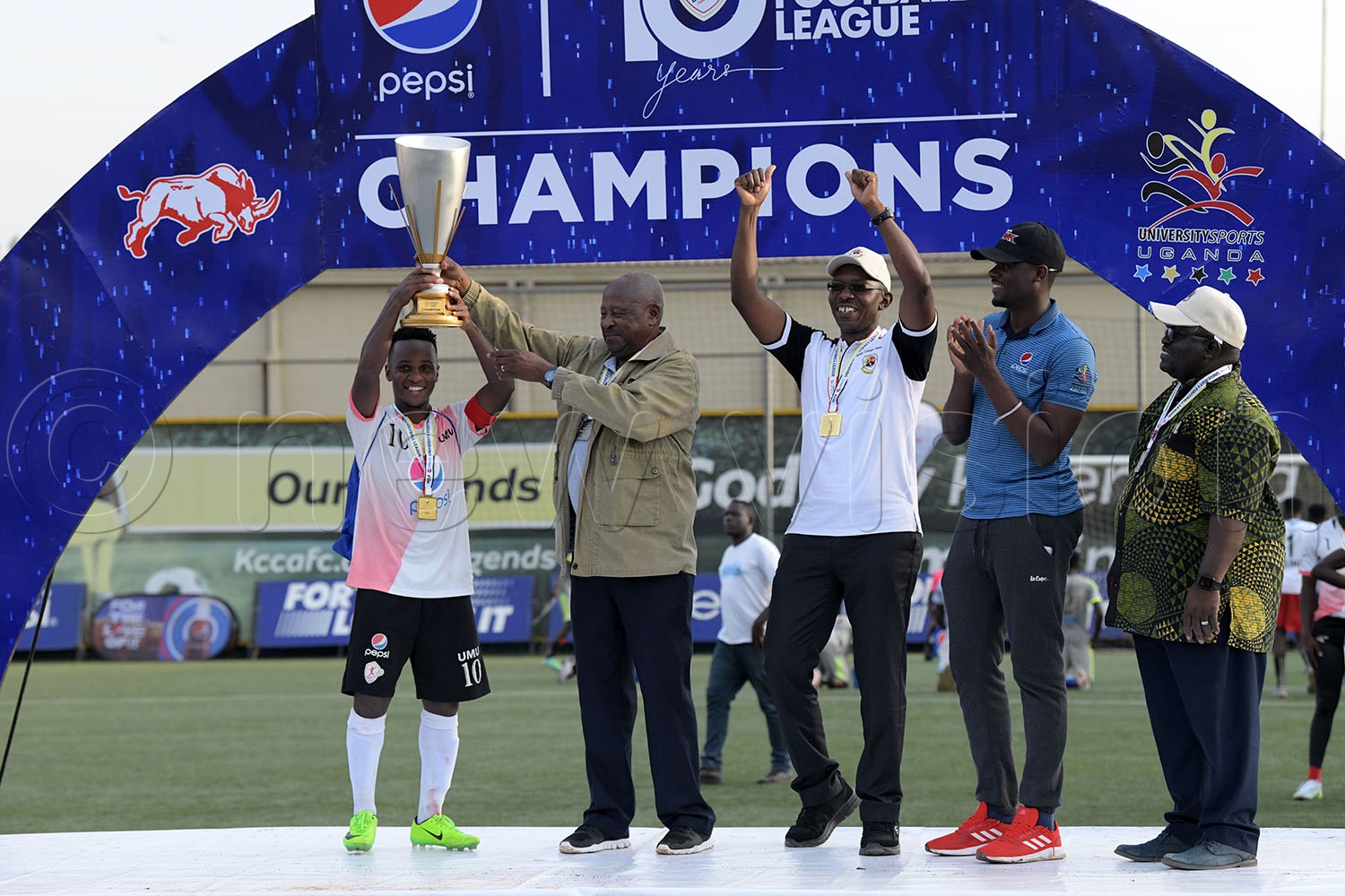 Nkozi pips St Lawrence to University Football League title - New Vision ...