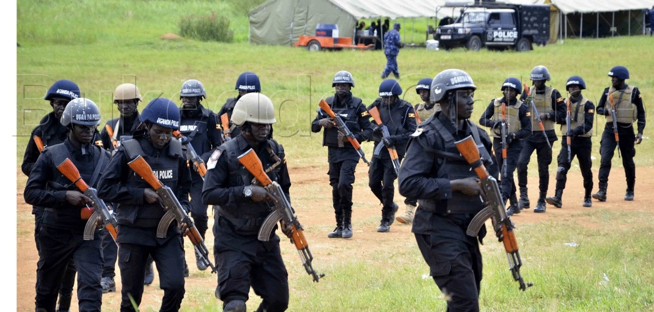 Poliisi ebanguddwa mu kukkakkanya obujagalalo