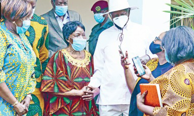 ️ Museveni visits Muwanga family - New Vision Official