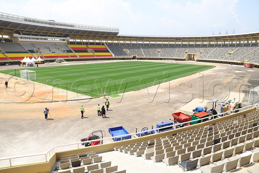 Namboole Stadium is world-class, First Lady approves - New Vision Official