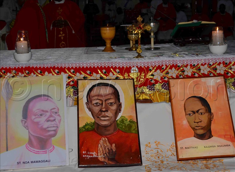 📷 Seek intercession of St. Matia Mulumba, Archbishop Kasujja tells ...
