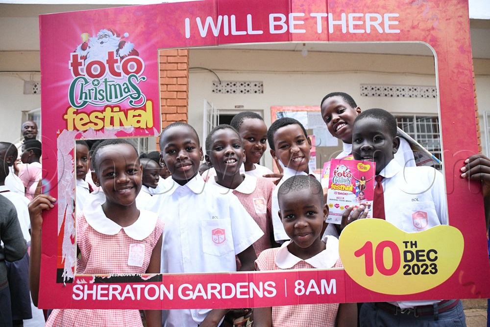 📸 Children warm up for TOTO Christmas festival - New Vision Official