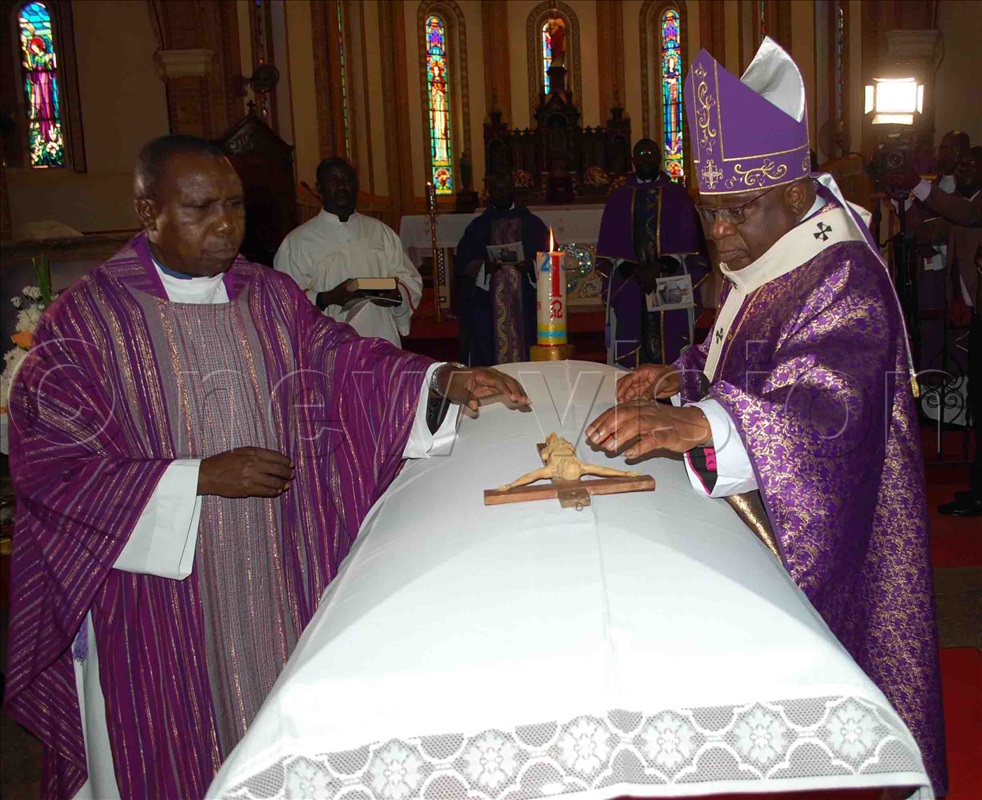 Rubaga Cathedral honours Architect Ssentoogo - New Vision Official