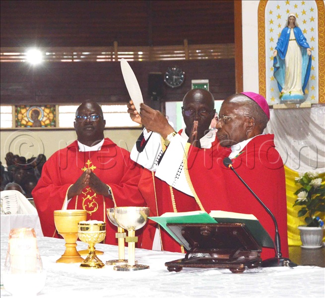 📷 Seek intercession of St. Matia Mulumba, Archbishop Kasujja tells ...