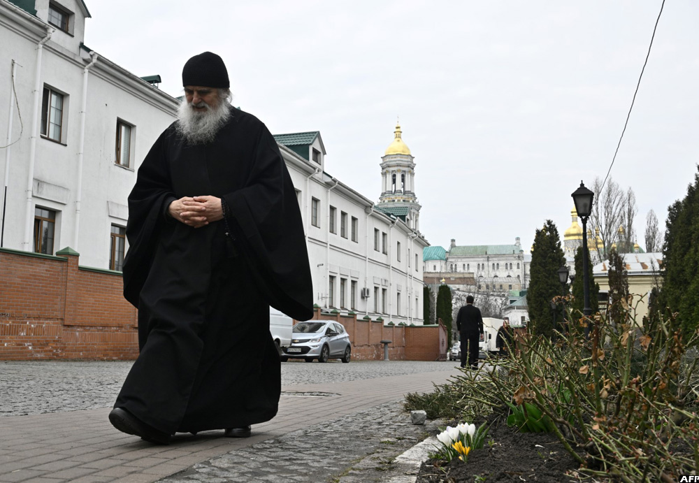 Monks at historic Kyiv monastery defy eviction order - New Vision Official