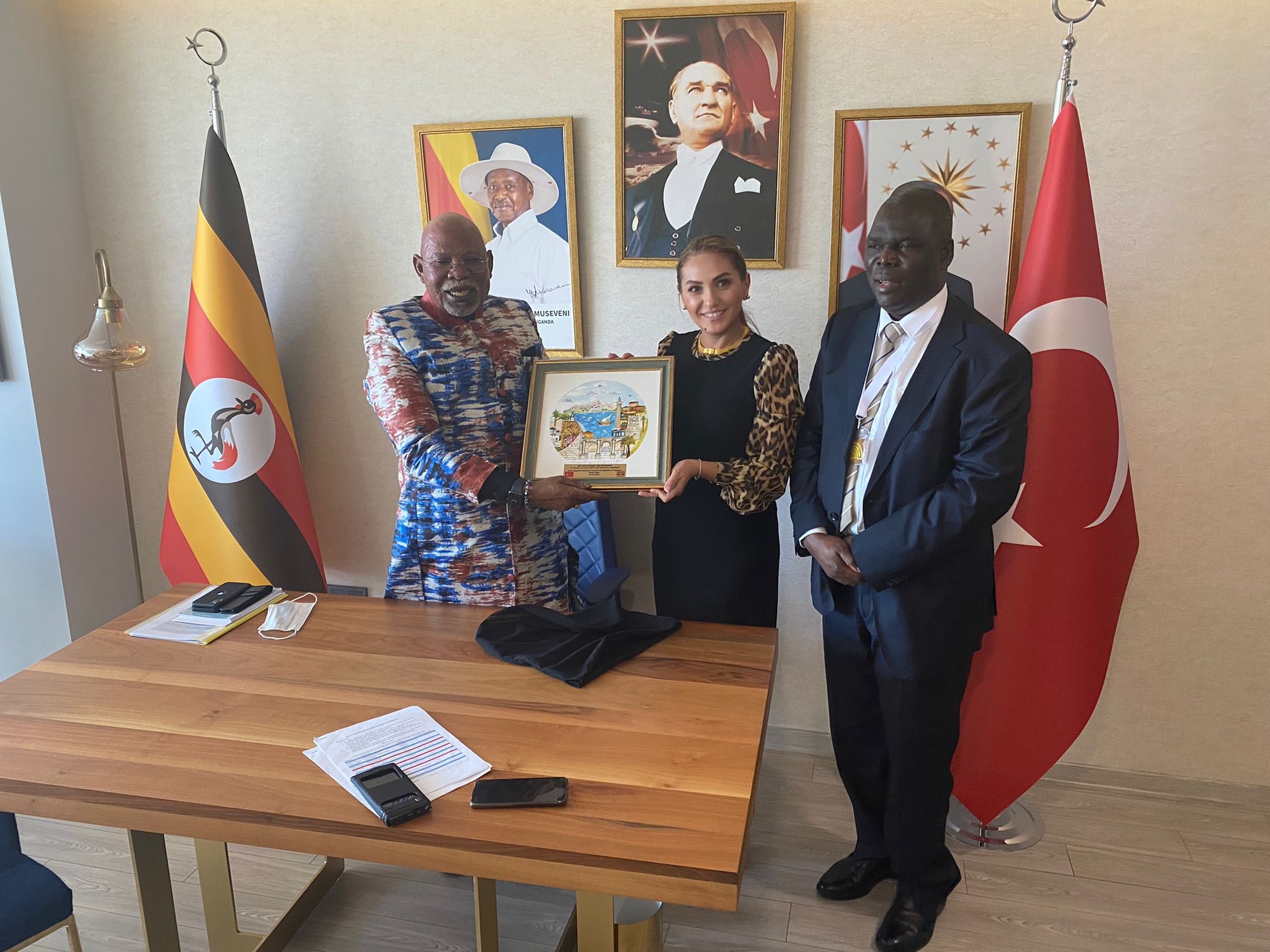 IN PICTURES: Jeje Odongo in Turkey, smiles as Ugandans get national IDs ...