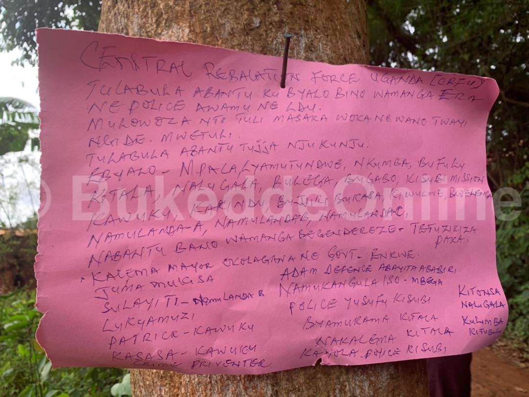 Basudde ebibaluwa ebitiisa mu bitundu by'e Ntebe - New Vision Official