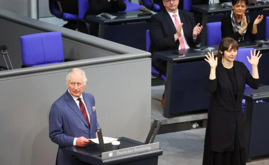 Charles warns Europe security under threat in German speech - Bukedde ...