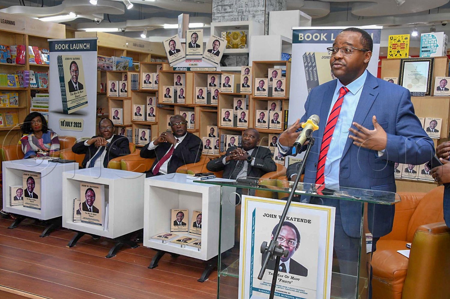 The Ebonies founder lawyer Katende launches book - New Vision Official