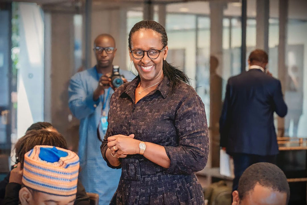 Rwanda First Lady Jeannette Kagame in Uganda - New Vision Official