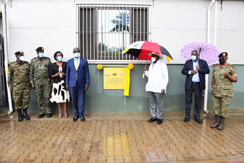 Museveni commissions new NEC Uzima mineral water plant - New Vision Official