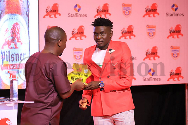 Cesar Manzoki dominates SUPL awards - New Vision Official