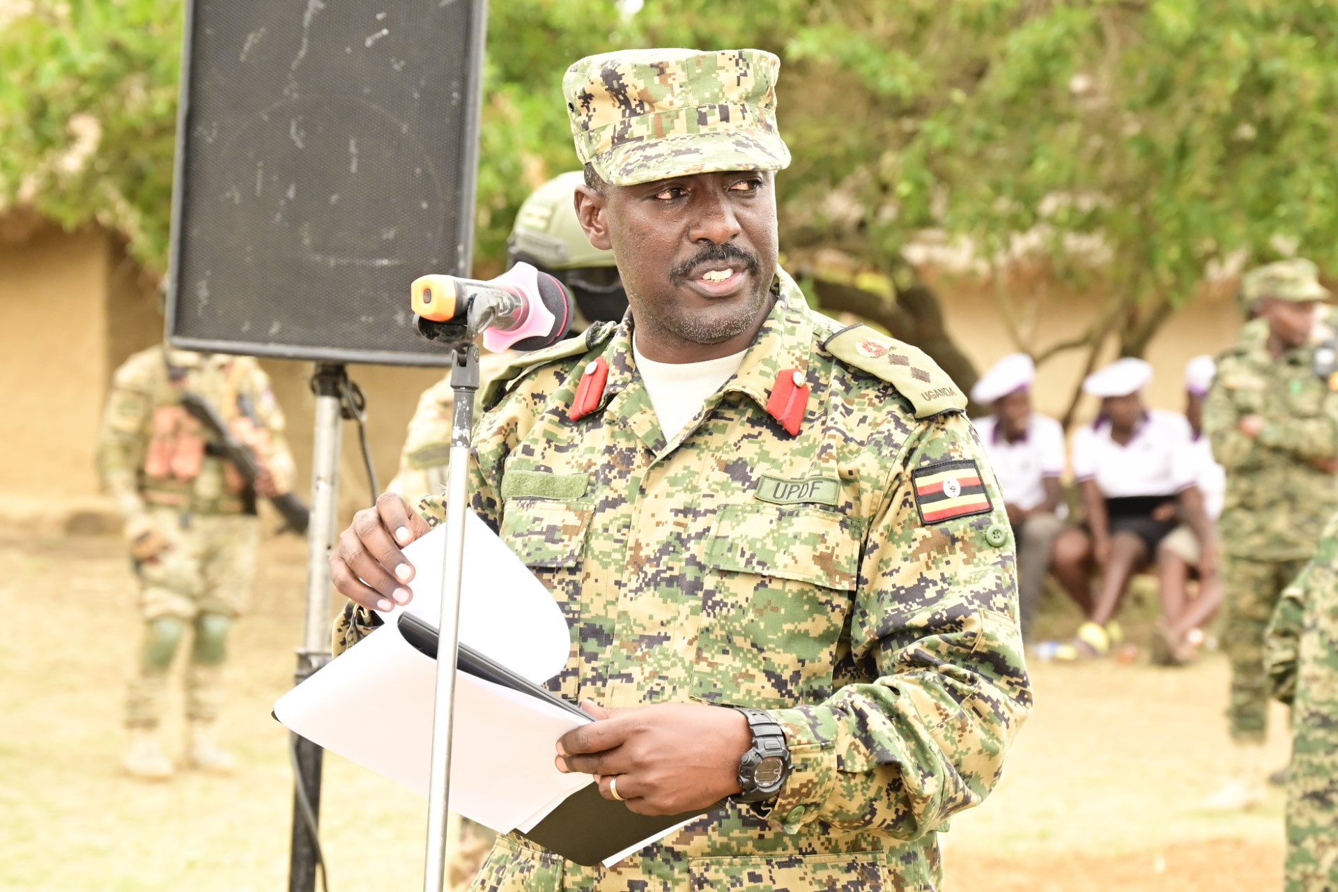 Gen Kainerugaba tips UPDF Commandos on integrity, professionalism and ...