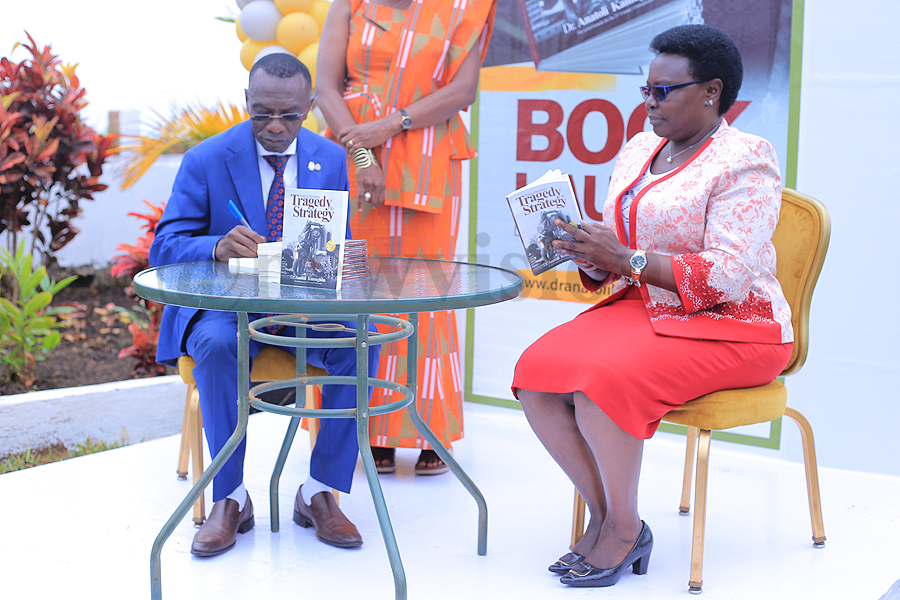 Akright founder, Anatoli Kamugisha launches new book - New Vision Official