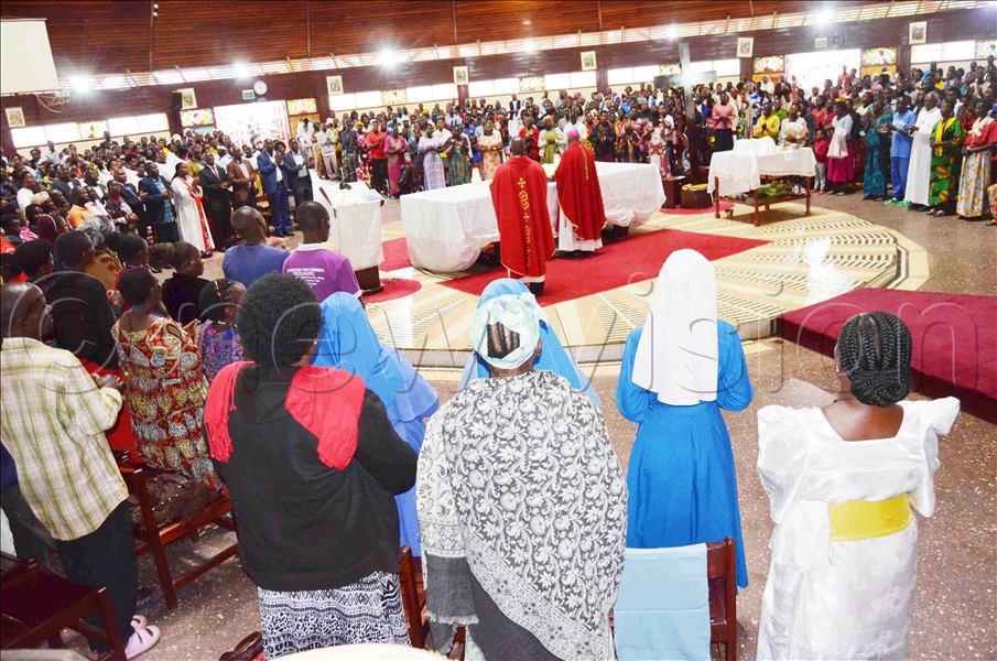 📷 Seek intercession of St. Matia Mulumba, Archbishop Kasujja tells ...