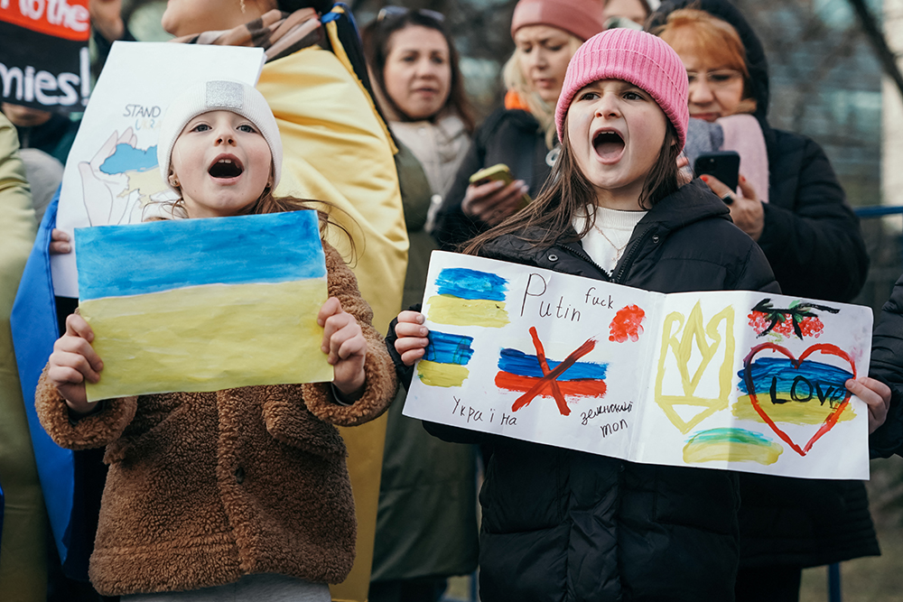 World: Over half of Ukrainian children displaced by war: UN