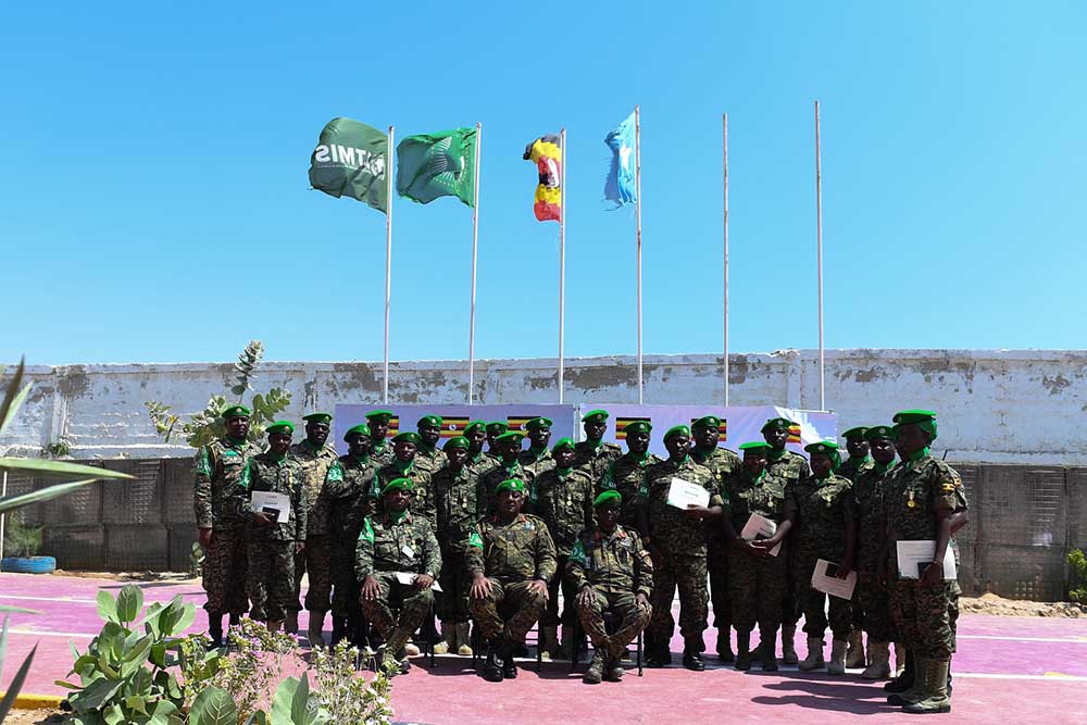 Ugandan troops honoured for Somalia stability contribution - New Vision ...