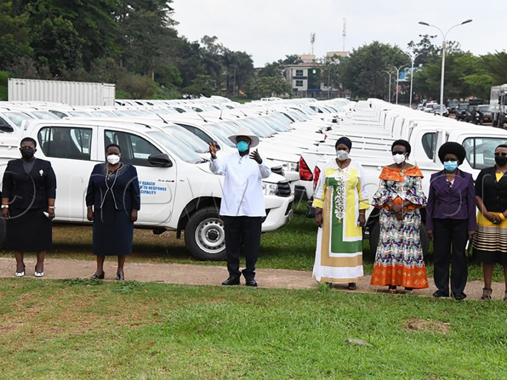 Minister Aceng orders districts to return COVID-19 vehicles