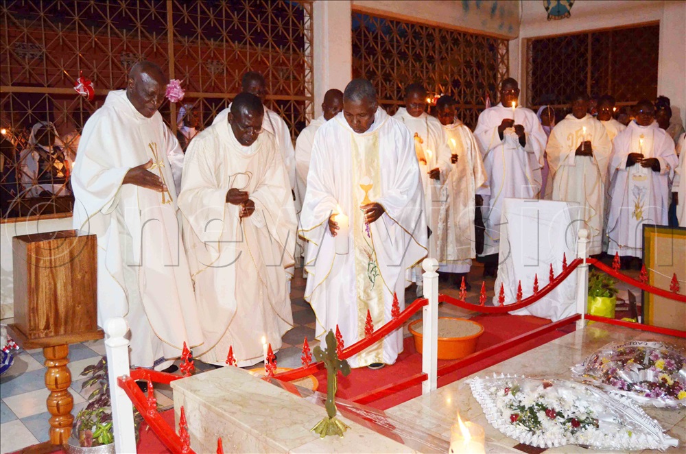 Chevalier Mateega lauds Cardinal Nsubuga's pastoral commitment - New Vision Official