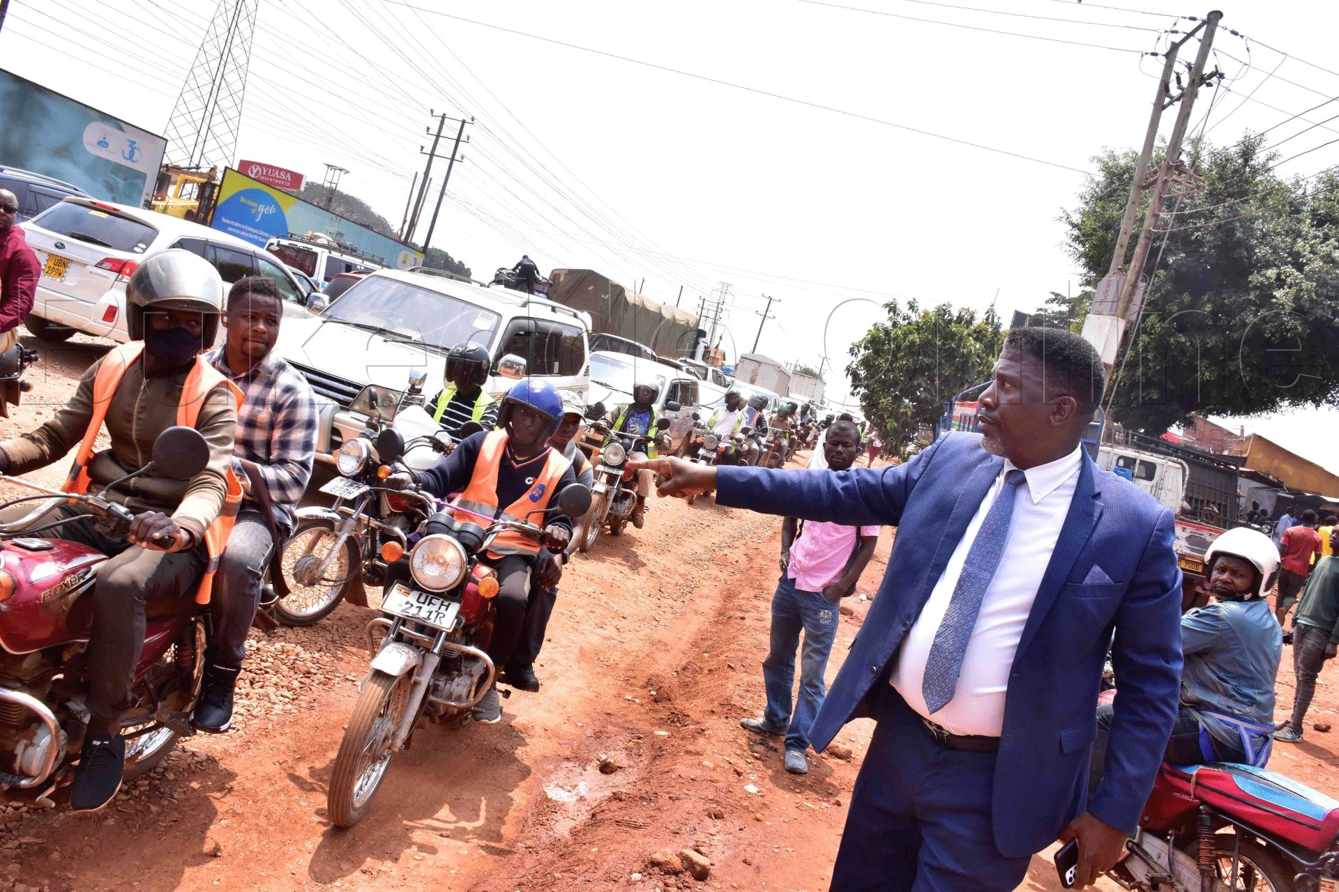 Oluguudo oluva ku nkulungo ye Nakawa okudda ku MUBS luggaddw