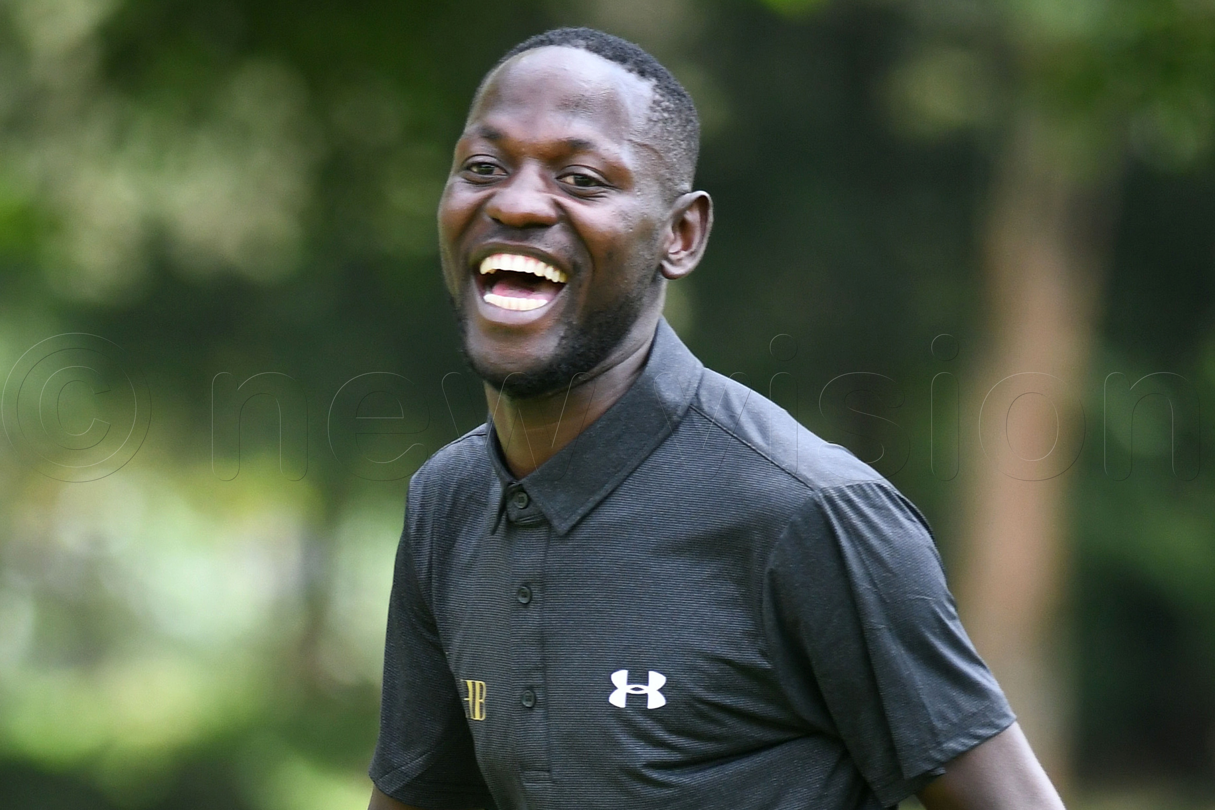 Nsubuga at ease after building a six-stroke lead at the Ugan