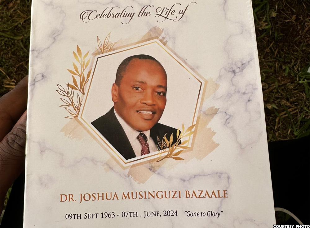 Burial ceremony of Dr Joshua Musinguzi held in Masindi