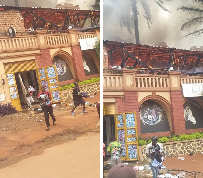 Bbaala ekutte omuliro, ebintu bya bukadde ne bitokomoka