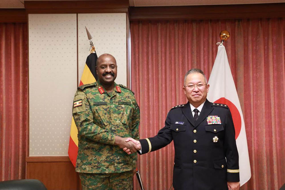 CDF Kainerugaba, Japanese Defence Chief Yoshihide meet in Tokyo - New ...