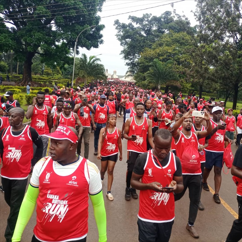 📷 Thousands attend Kabaka Birthday Run - New Vision Official