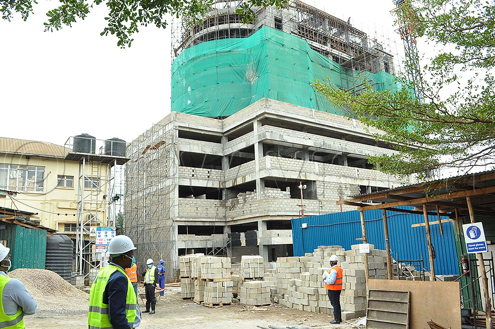 Construction of new NDA tower 61% complete