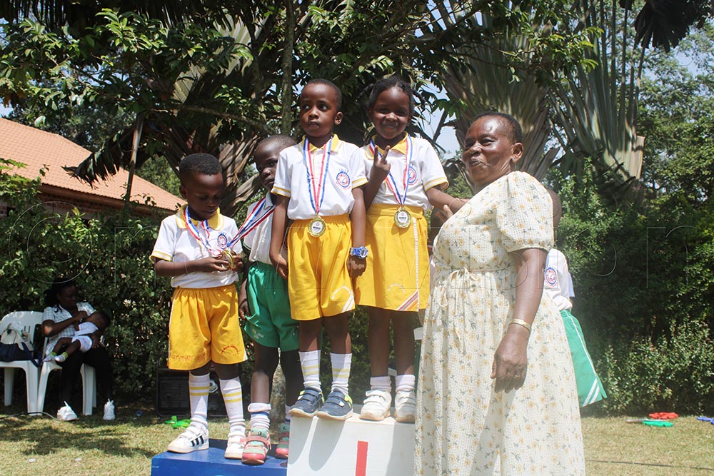 Excitement as children celebrate grandparents at sports event - New ...